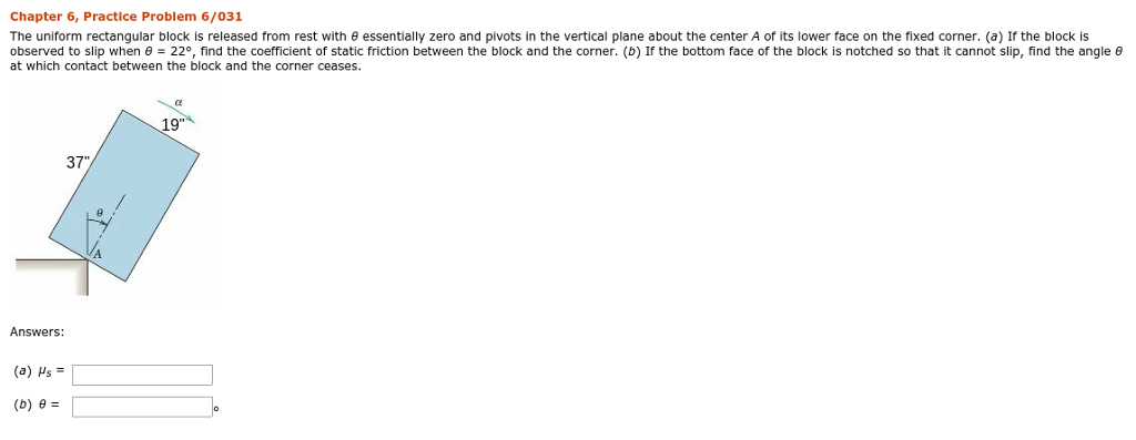 Solved Chapter 6, Practice Problem 6/031 The uniform | Chegg.com