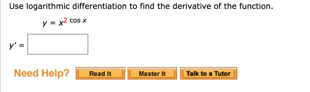Solved Use Logarithmic Differentiation To Find The Chegg solved-use-logarithmic-differentiation-to-find-the-chegg