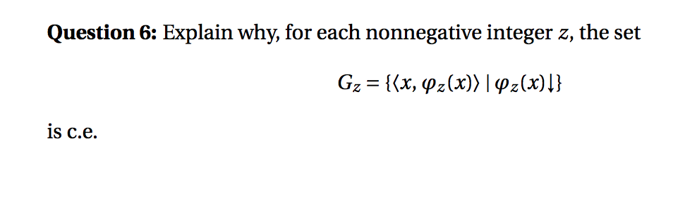 Question 6: Explain why, for each nonnegative integer | Chegg.com