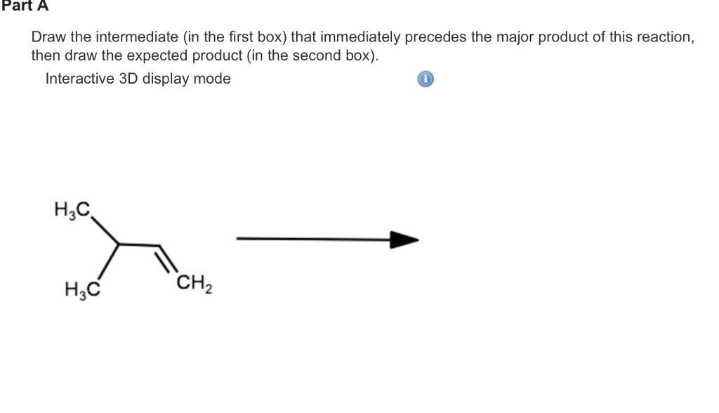 Solved Draw the intermediate (in the first box) that | Chegg.com