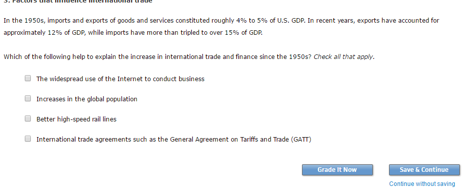 Solved 1. Imports, exports, and the trade balance The | Chegg.com