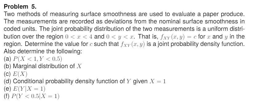 Solved Two methods of measuring surface smoothness are used | Chegg.com