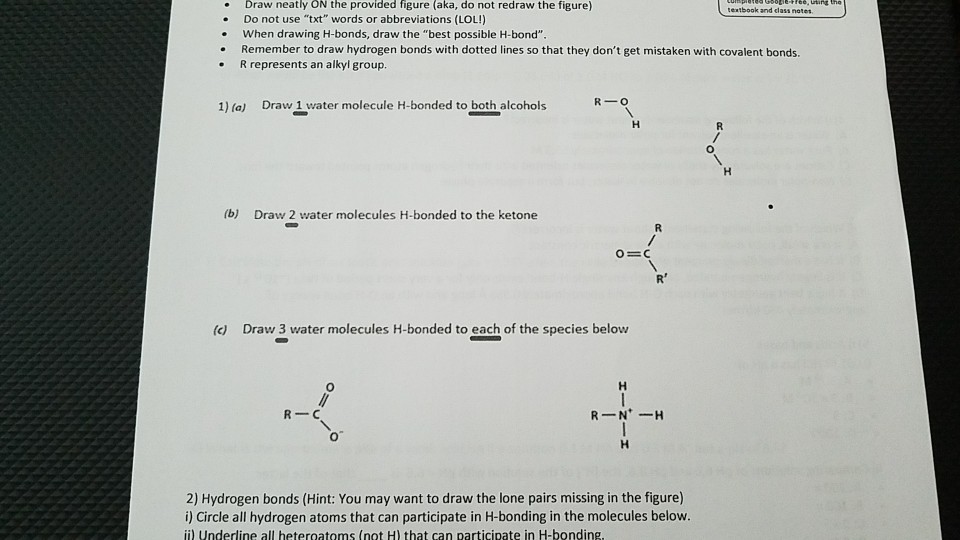Solved Draw neatly ON the provided figure (aka, do not | Chegg.com