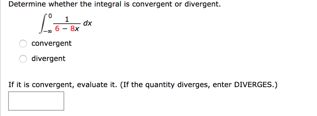 Solved Use The Comparison Theorem To Determine Whether The