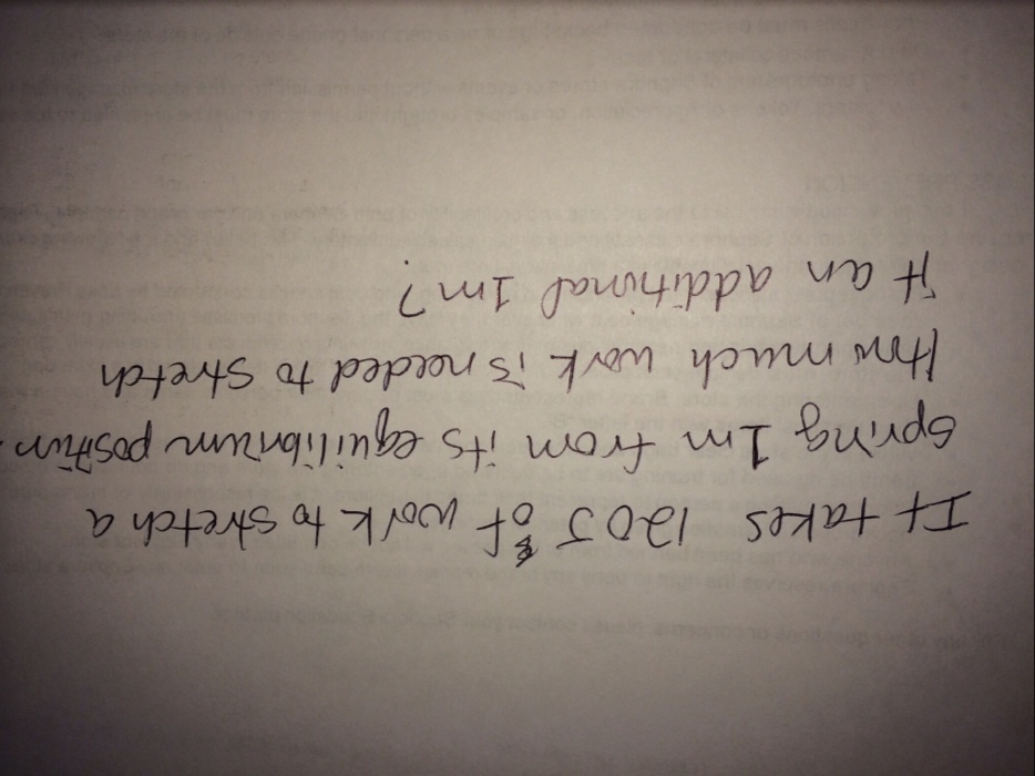 Solved It takes 120 J work to stretch a spring 1m from its | Chegg.com