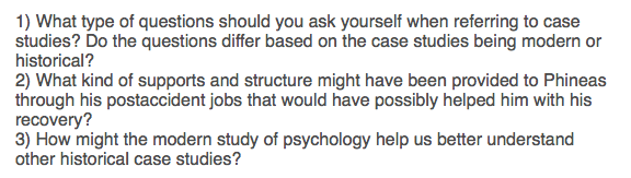 1) What type of questions should you ask yourself | Chegg.com