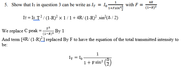 We define ε as the full width at half maximum (FWHM) | Chegg.com