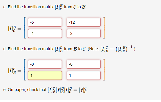 Solved 1 Point Let F R2 → R2 Be The Linear