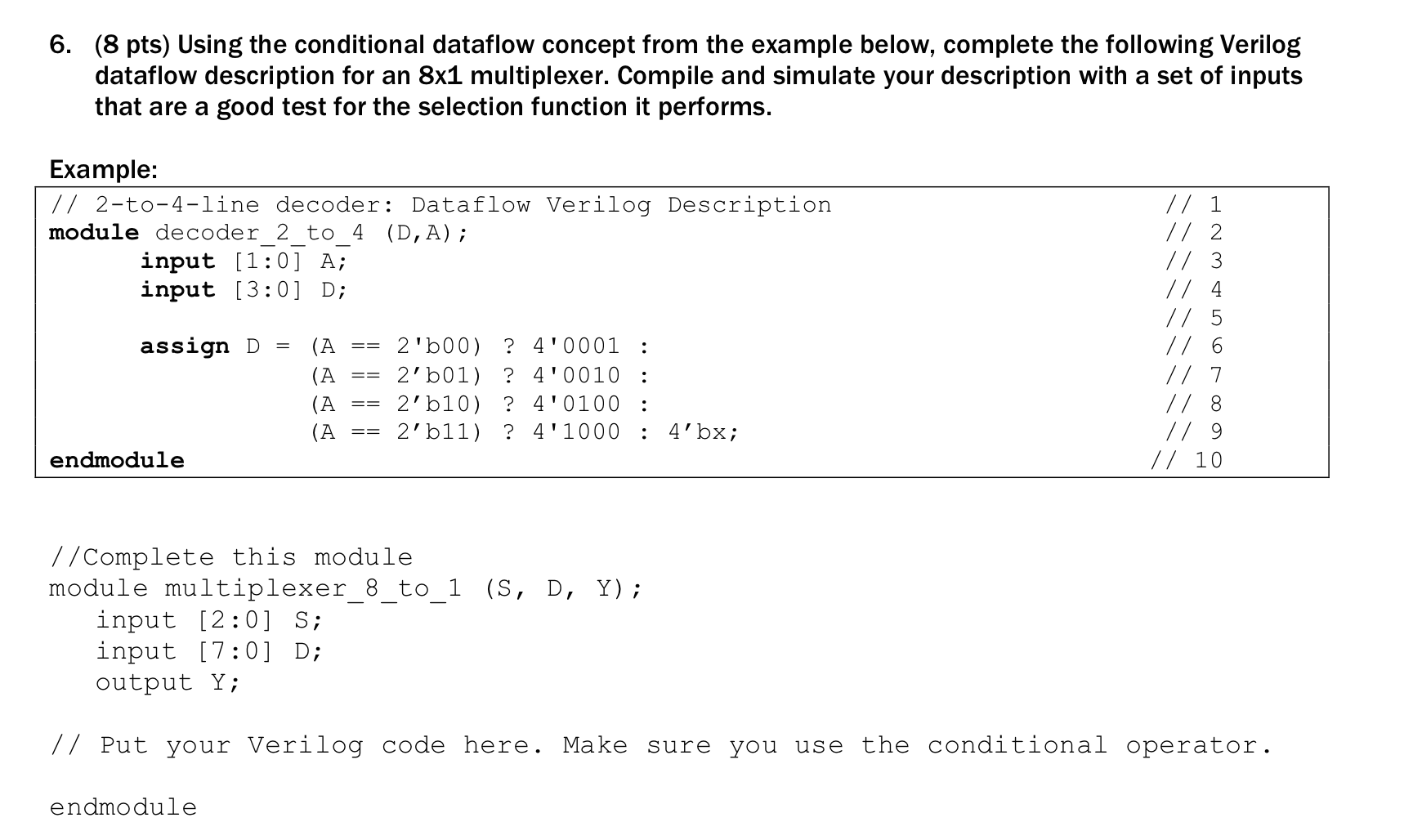 Using the conditional dataflow concept from the | Chegg.com Using the conditional dataflow concept from the | Chegg.com