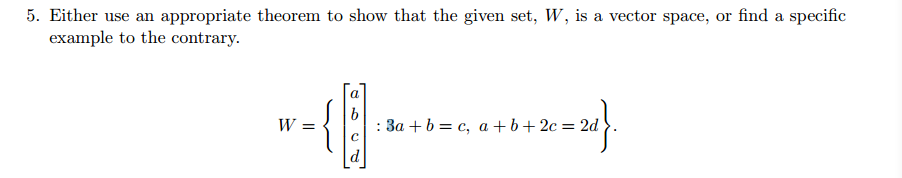 Solved Either use an appropriate theorem to show that the | Chegg.com