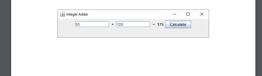 Solved Use the book and slides examples to write a Java | Chegg.com
