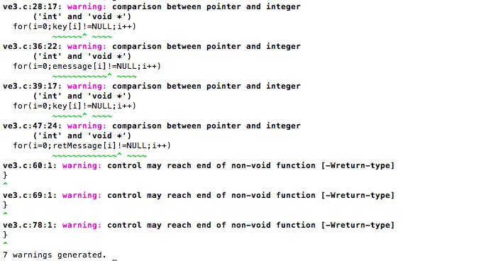 Solved I need help with the 7 errors in my c program to make | Chegg.com