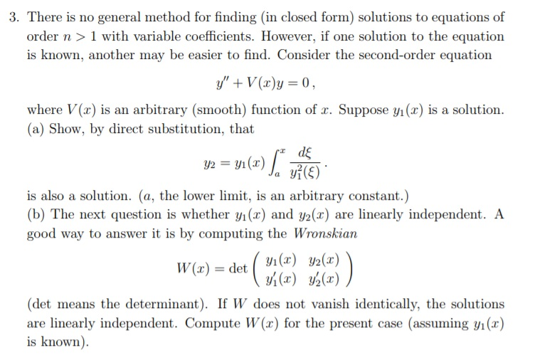 Solved 3. There is no general method for finding (in closed | Chegg.com