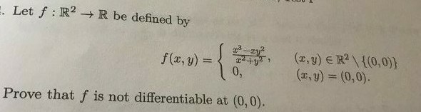 Solved . Let f R2 R be defined by f(x, y) fa (,)ER 10.0 0, | Chegg.com