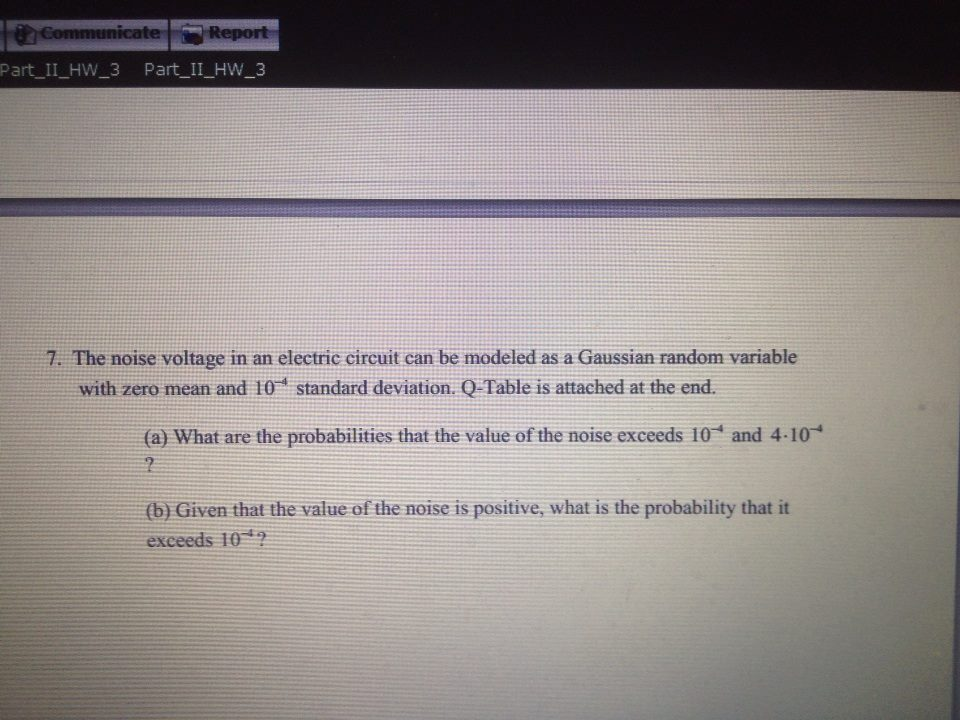 The noise voltage in an electric circuit can be | Chegg.com
