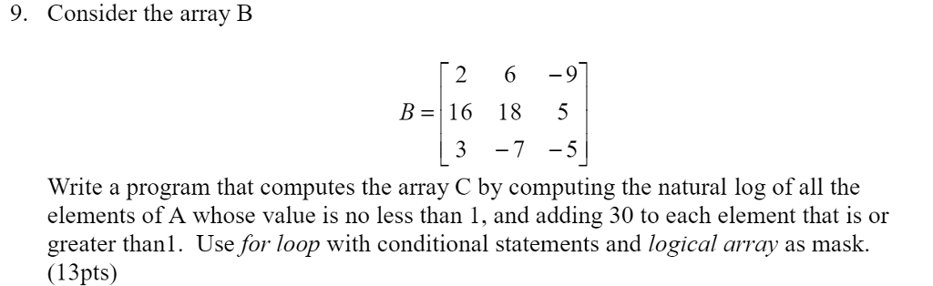 Solved Use MATLAB for the following question. Show all work | Chegg.com
