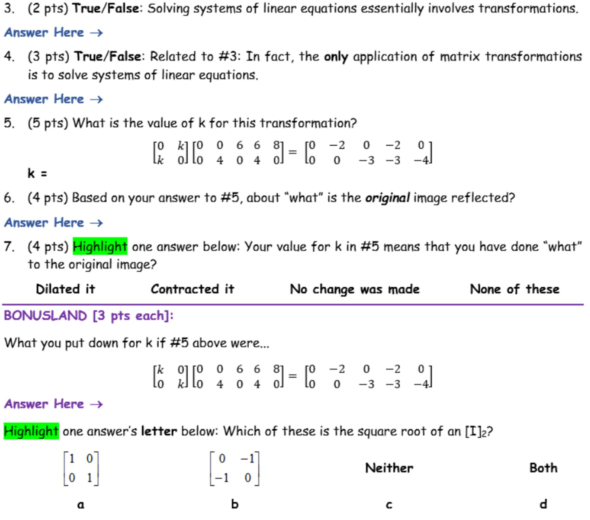 Solved True False Solving Systems Of Linear Equations Chegg solved-true-false-solving-systems-of-linear-equations-chegg
