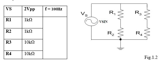 Solved 1.Calculate the current through R2 and R4 in the | Chegg.com