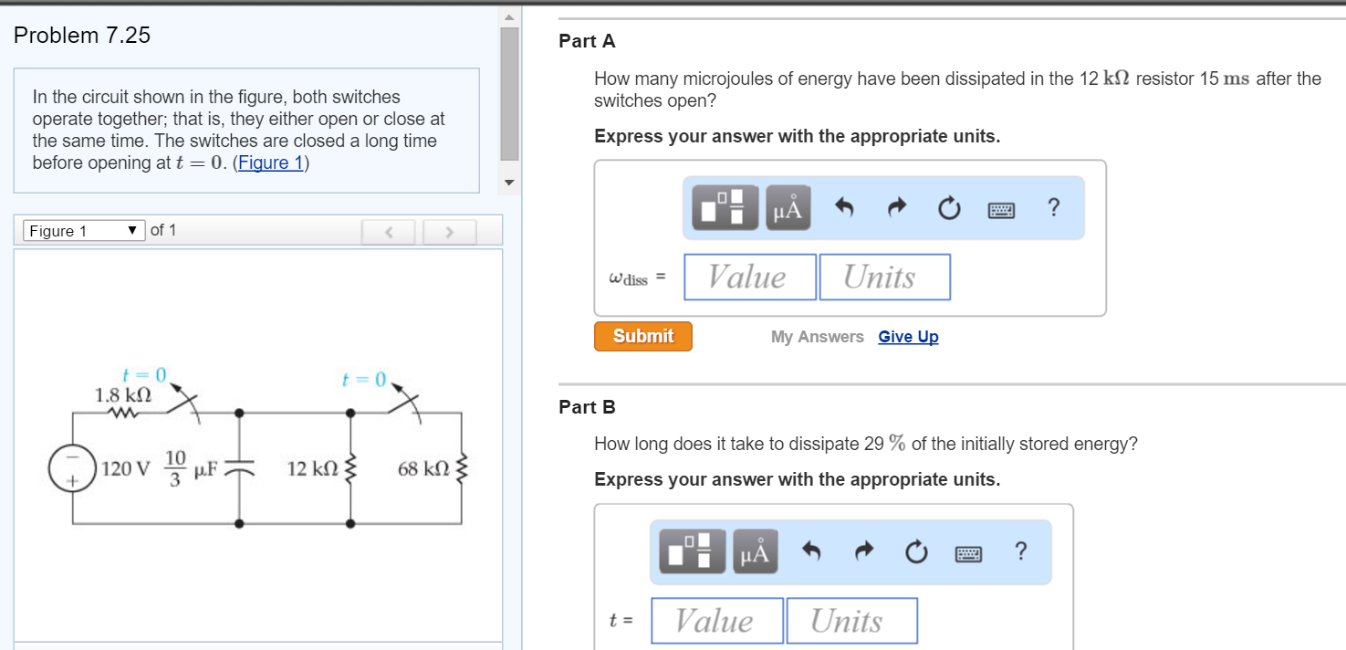 Solved In the circuit shown in the figure, both switches | Chegg.com