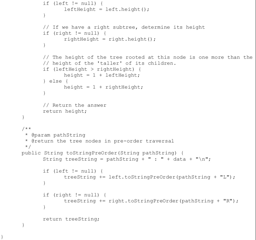 In Java 1 Extend The Bstnode Class As Below
