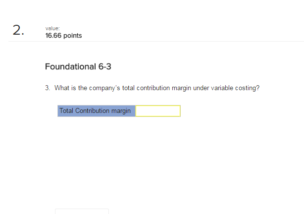 Solved Foundational ILO6-1, LO6-2, LO6-3, LO6-4] IThe | Chegg.com