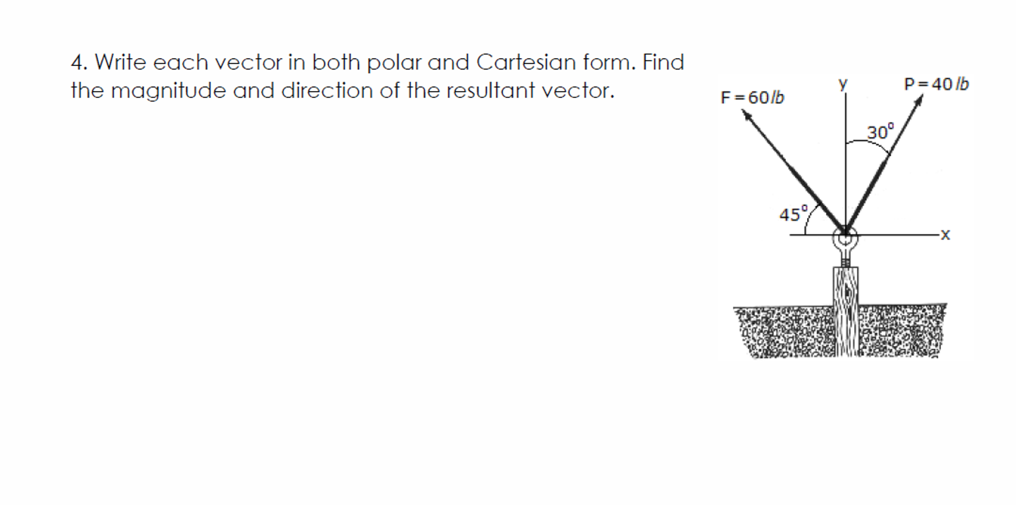 Solved Write each vector in both polar and Cartesian form. | Chegg.com