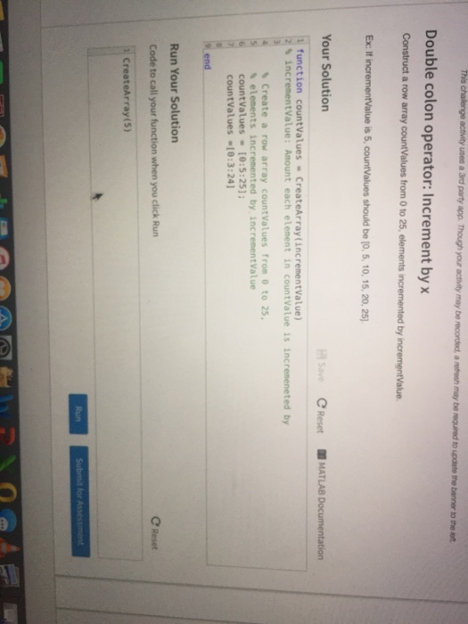 Solved Double colon operator: Increment by x Your Solution | Chegg.com Solved Double colon operator: Increment by x Your Solution | Chegg.com