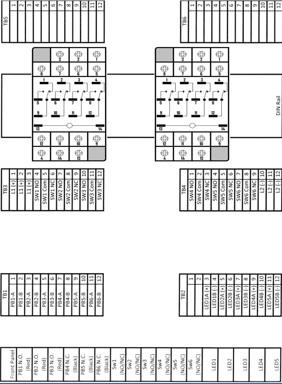 Solved wire a logic circuit that will energize a test lamp | Chegg.com
