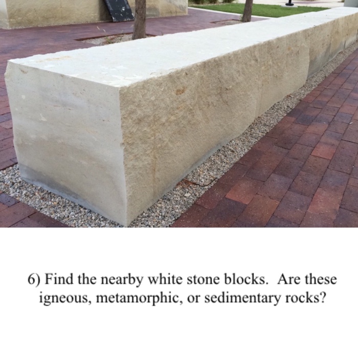 Solved Find the nearby white stone blocks. Are these | Chegg.com