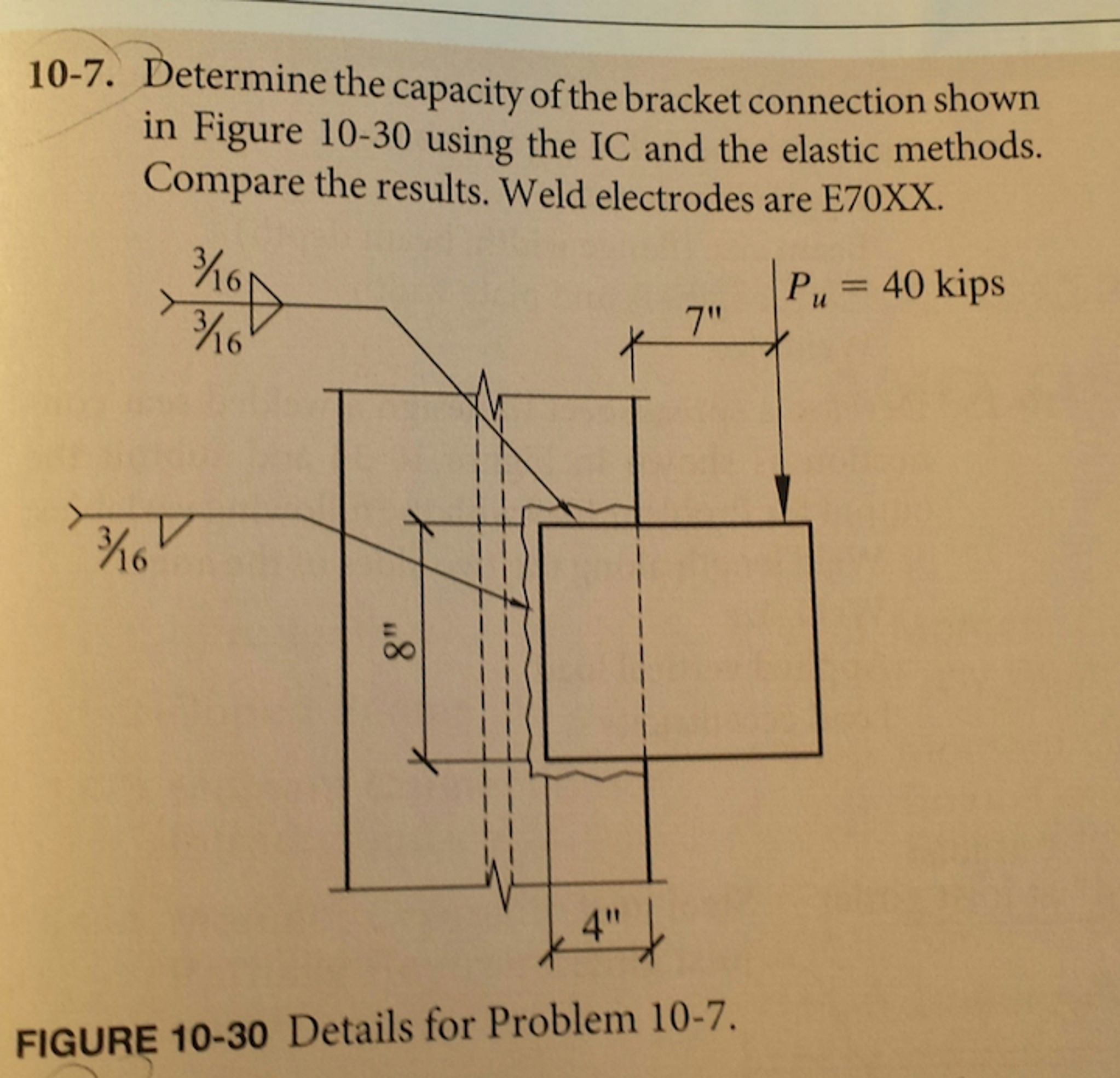 Solved a) Determine the fillet weld required for the lap | Chegg.com Solved a) Determine the fillet weld required for the lap | Chegg.com