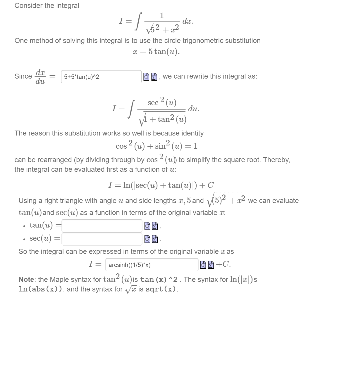 Solved i have some questions for calculus (Integrals with | Chegg.com