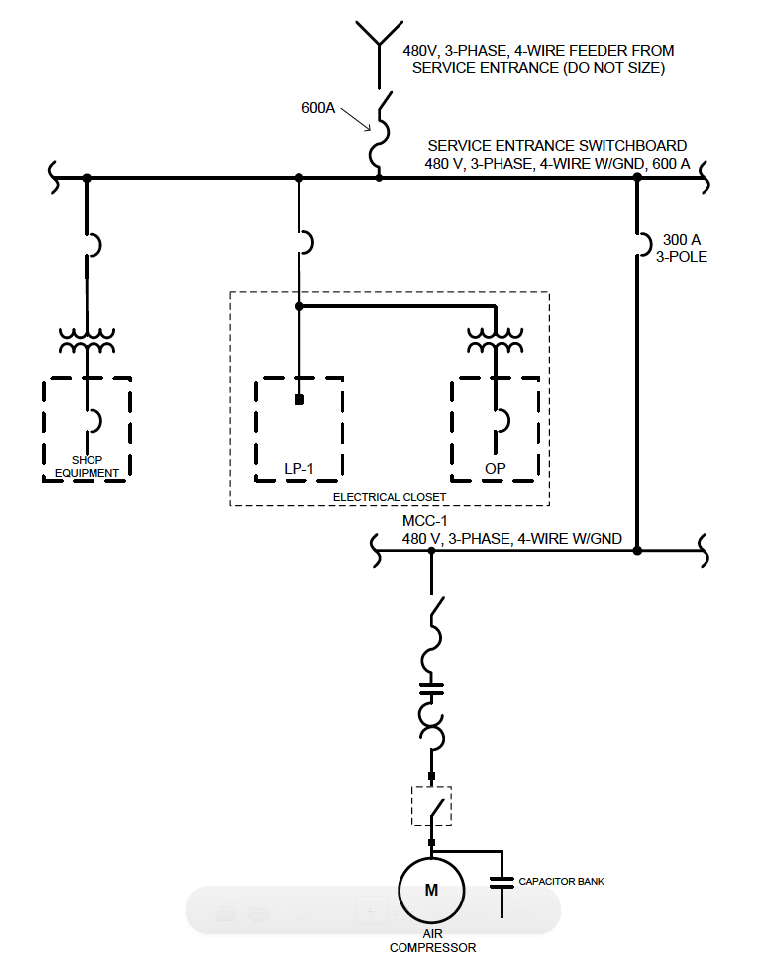 Mcc 1 Line Diagram