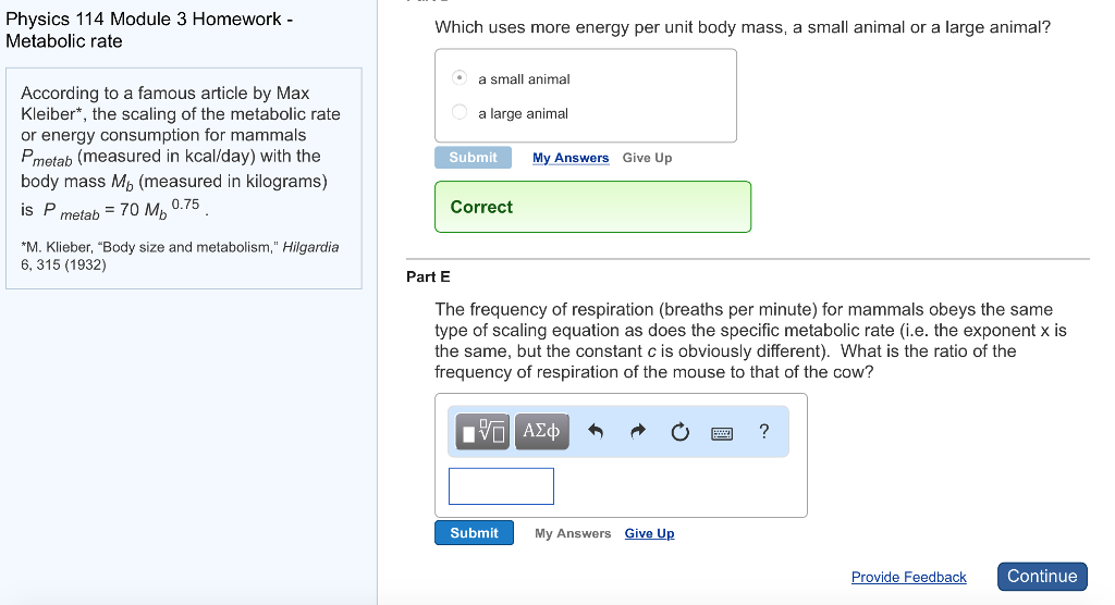 Solved According to a famous article by Max Kleiber*, the | Chegg.com Solved According to a famous article by Max Kleiber*, the | Chegg.com