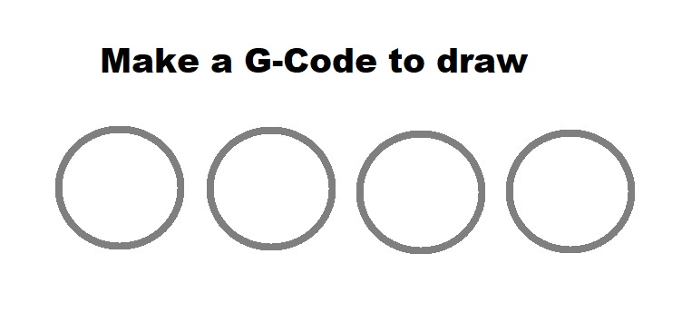 Make a G-Code to draw | Chegg.com