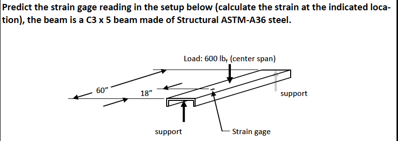 Solved 1) Do you expect the beam to yield? If not, what is | Chegg.com