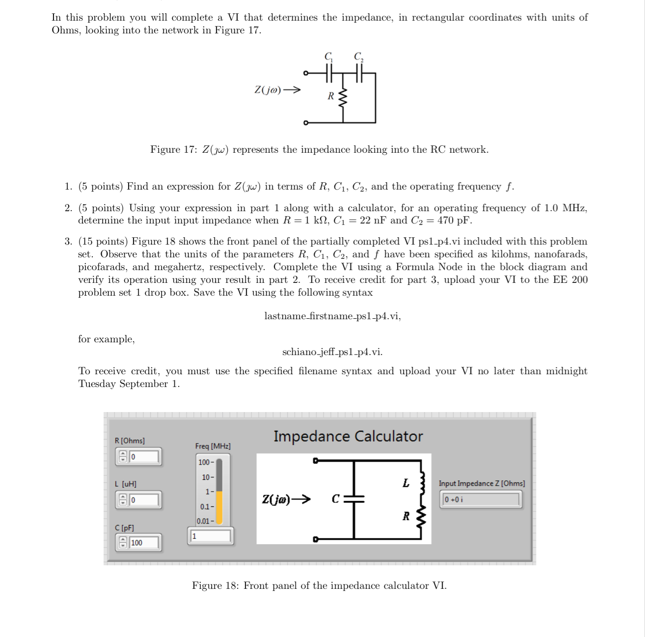 Solved In this problem you will complete a VI that | Chegg.com