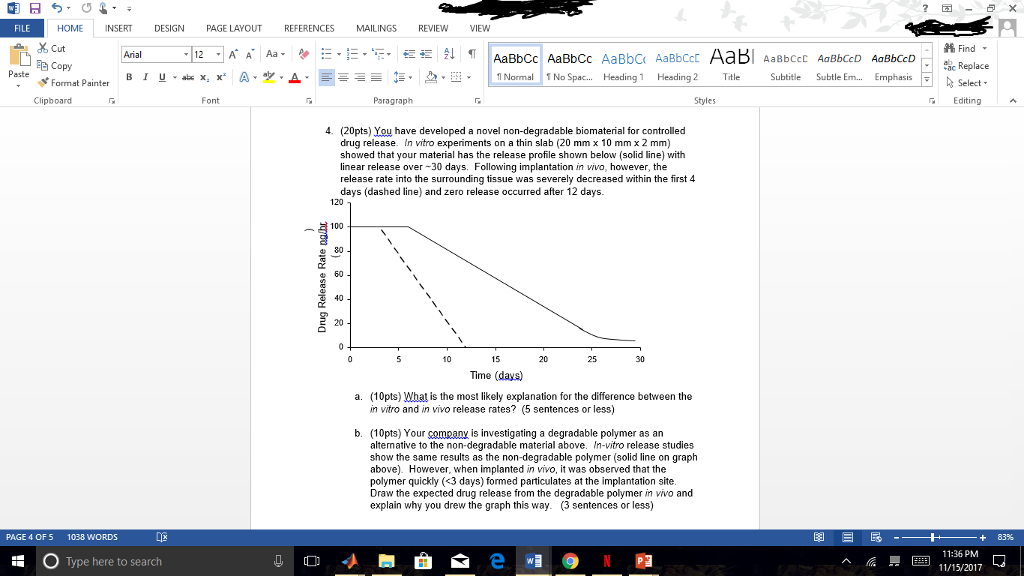 Solved FILE HOME INSERT DESIGN PAGE LAYOUT REFERENCES | Chegg.com