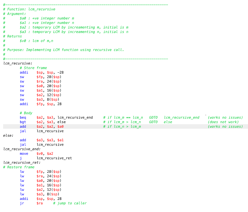 Solved I'm writing a MIPS Mars program to find the lowest | Chegg.com