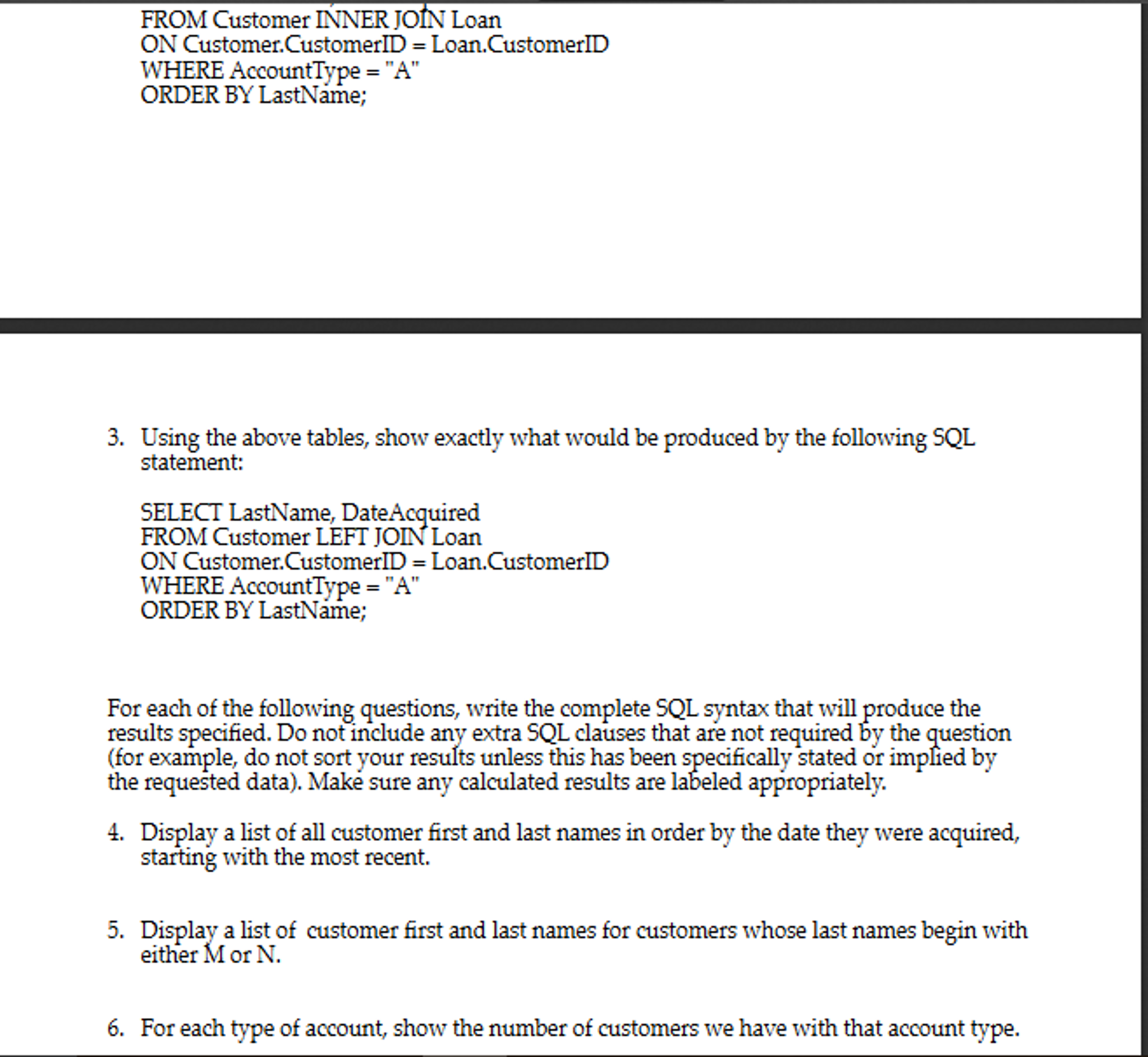 Solved The following (simple) database has been designed to | Chegg.com