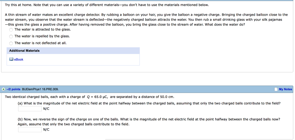 Solved Try this at home. Note that you can use a variety of | Chegg.com