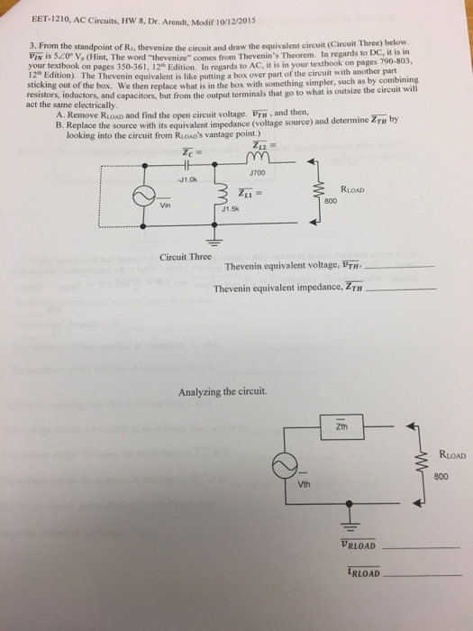 Solved HW 8, Series-Parallel and Series Resonance Circuits | Chegg.com