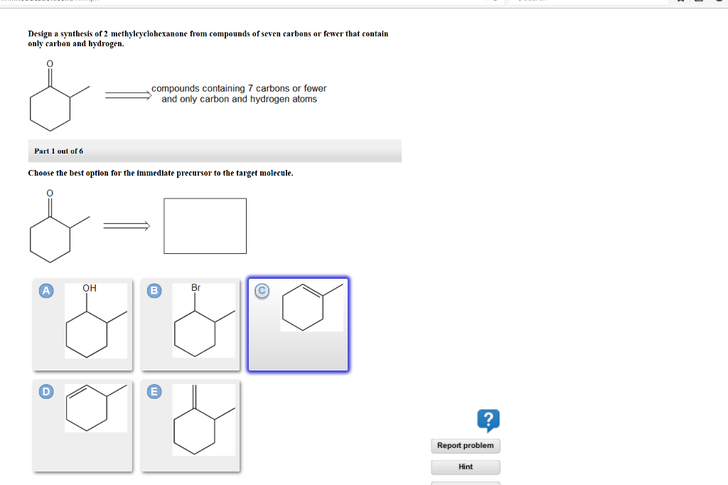 Solved Design a synthesis of 2 methylcyclohexanone from | Chegg.com