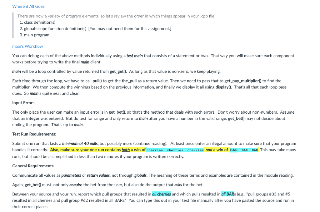 Solved Python 3 Assignment 7 - Casino with Methods and a | Chegg.com