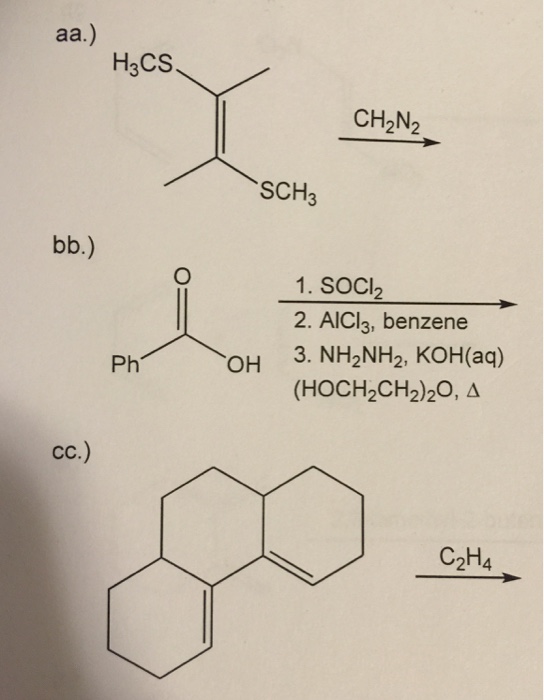 Solved Provide the major organic product for the following | Chegg.com