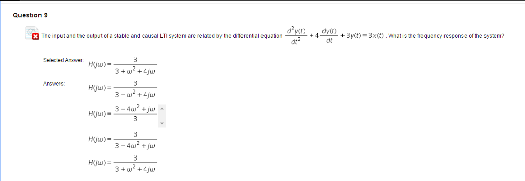 Solved The input and the output of a stable and causal LTI | Chegg.com