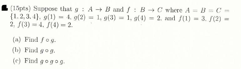 Solved Show all steps for A,B and C, you may use the mapping | Chegg.com