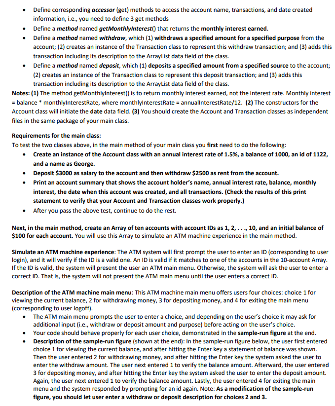 Solved Calling all Java experts! I need help putting | Chegg.com