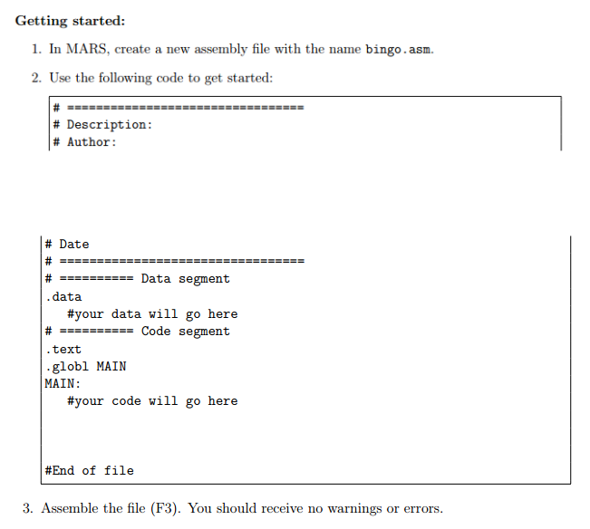 Solved Introduction Write A Mips Program To Allow A User To