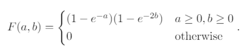 Solved X and Y has a joint distribution function given by | Chegg.com