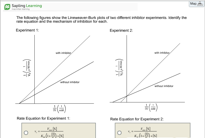 Solved Rate Equation for Experiment 1 Rate Equation for | Chegg.com